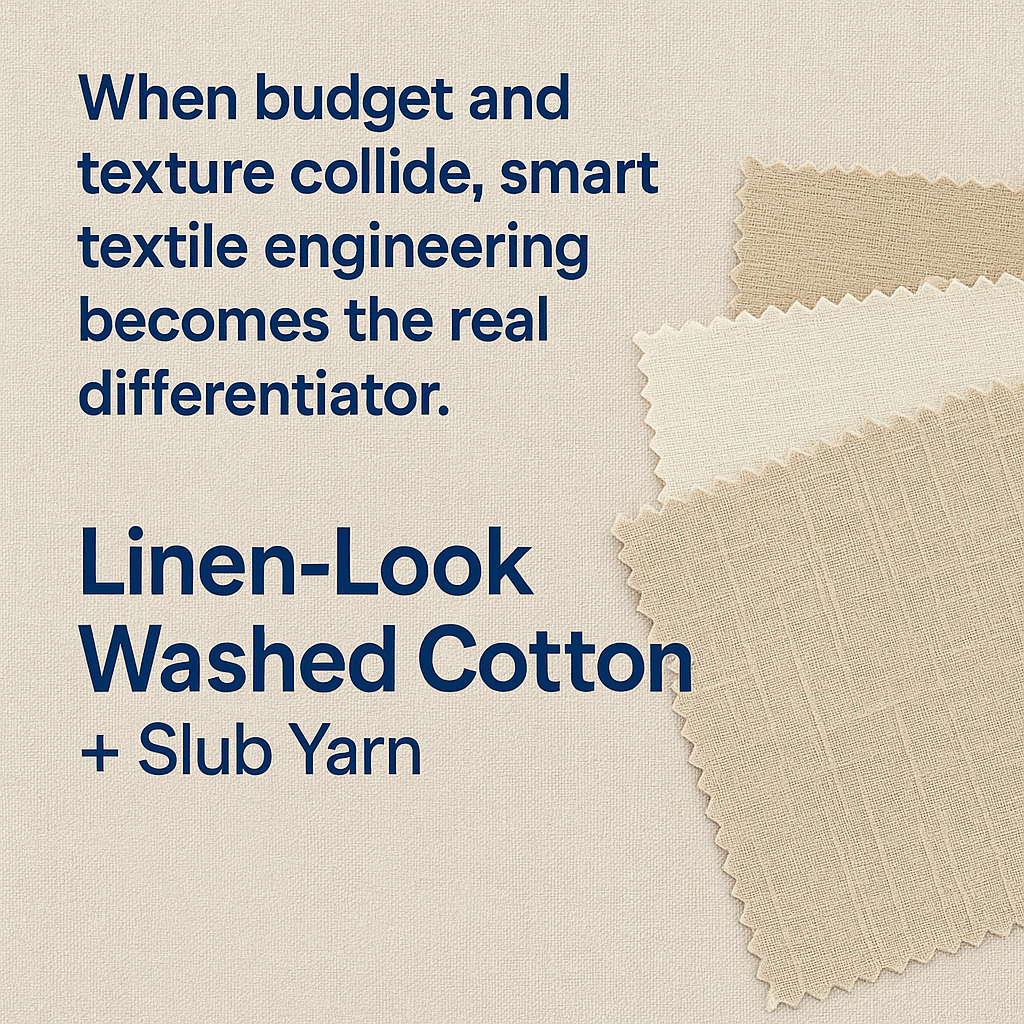 🧵 Linen-Look Washed Cotton & Slub Yarn Fabric: A Cost-Effective ...